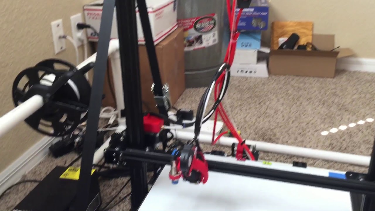 (Part 29: Cheap Z Axis Stabilizer? / X axis sag) Creality CR-10 S5 3D ...
