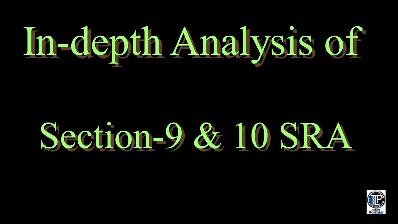 In-depth Analysis of Section 9 and Section 10 - YouTube