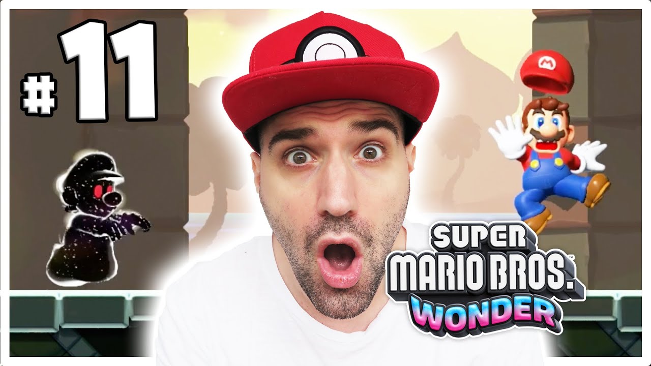 SPOOK MARIO KOMT ME ACHTERNA 😱 !!! | #11 Super Mario Bros. Wonder - YouTube