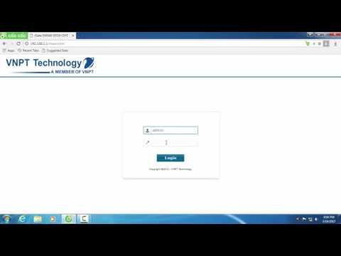 Hướng dẫn cài đặt Internet , MyTV trên modem Igate VNPT