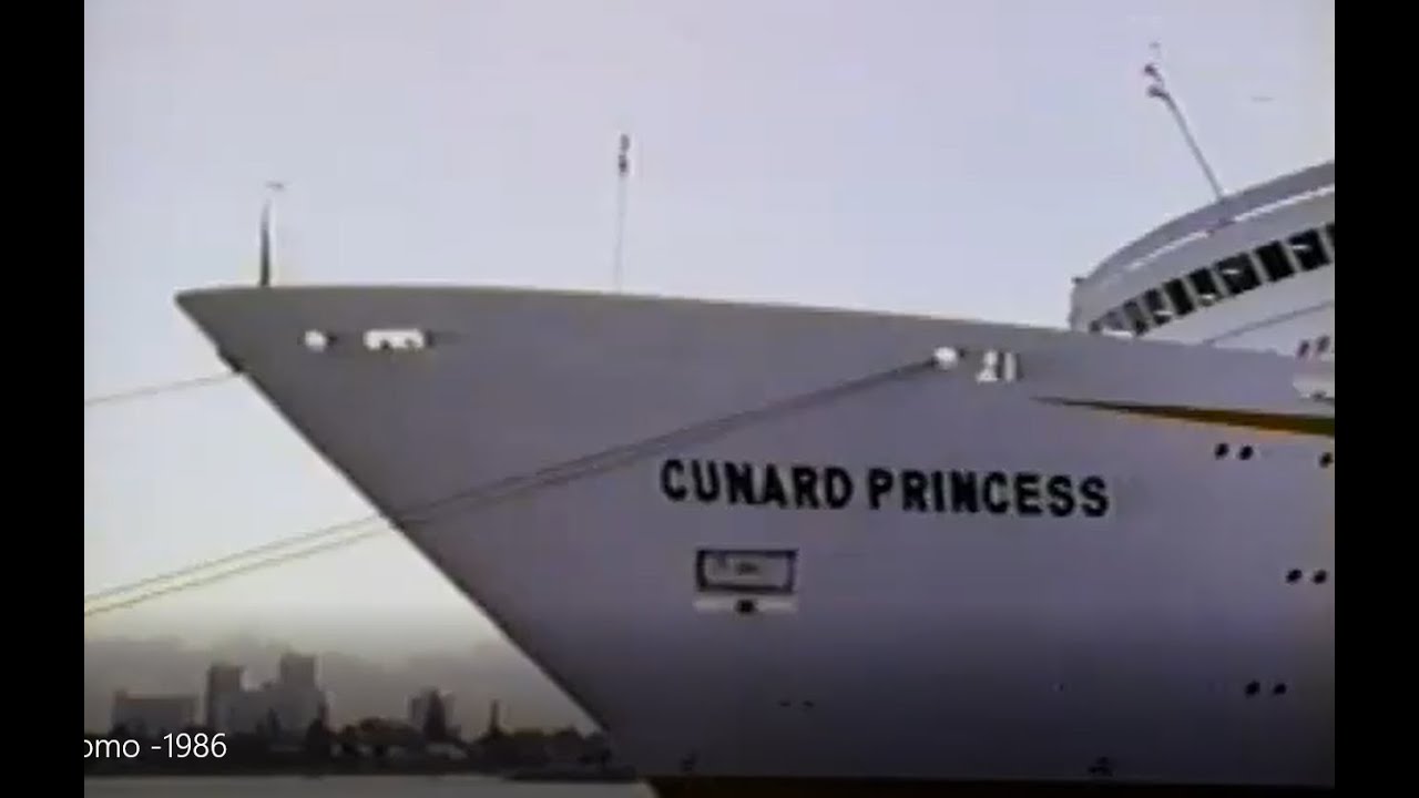 Cunard Princess 80s Promo Video - YouTube