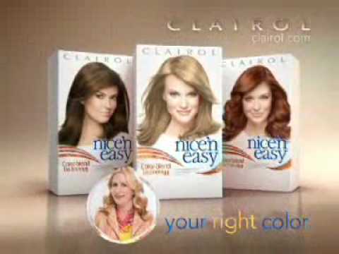 Clairol - Nice 'n Easy commercial - YouTube