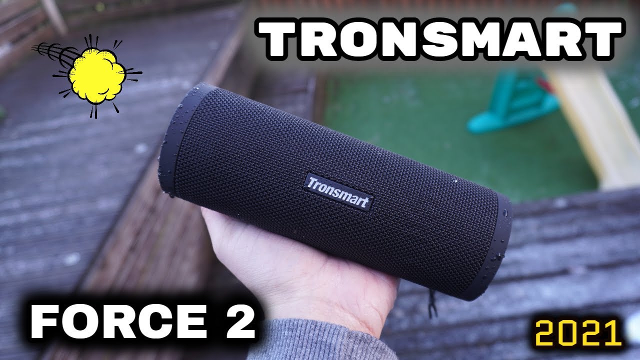 Tronsmart Force 2 IPX7 Waterproof, 15 Hours of Playtime Connect 100 ...