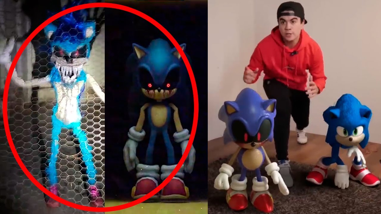 5 Sonic.Exe Caught On Camera & Spotted In Real Life! - YouTube