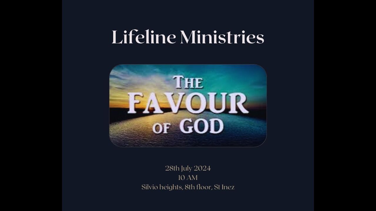 THE FAVOUR OF GOD - YouTube