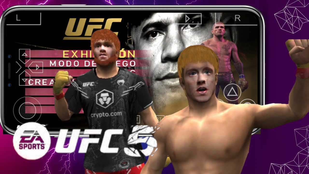 A ULTIMA VERSÃO DO MOD UFC 5 PPSSPP O QUE ACONTECEU ? - YouTube