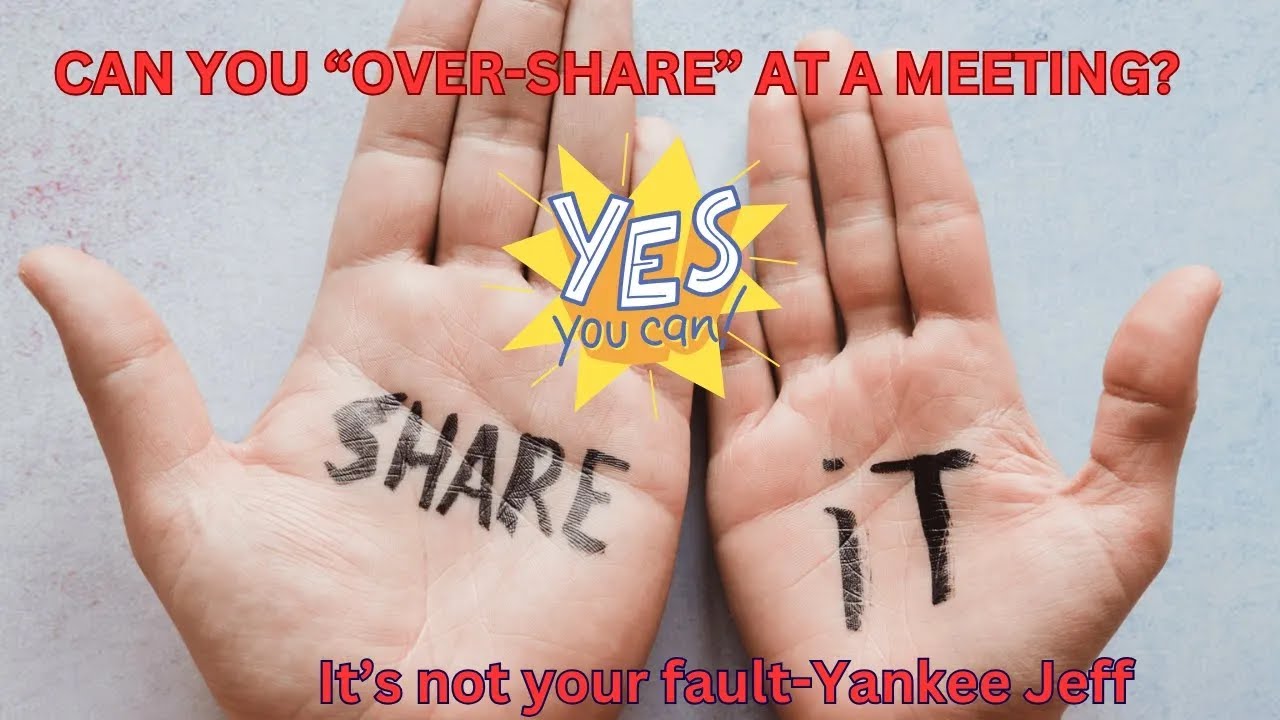 The WORST Meeting Mistake You Can Make Is Oversharing And Here Is Why ...