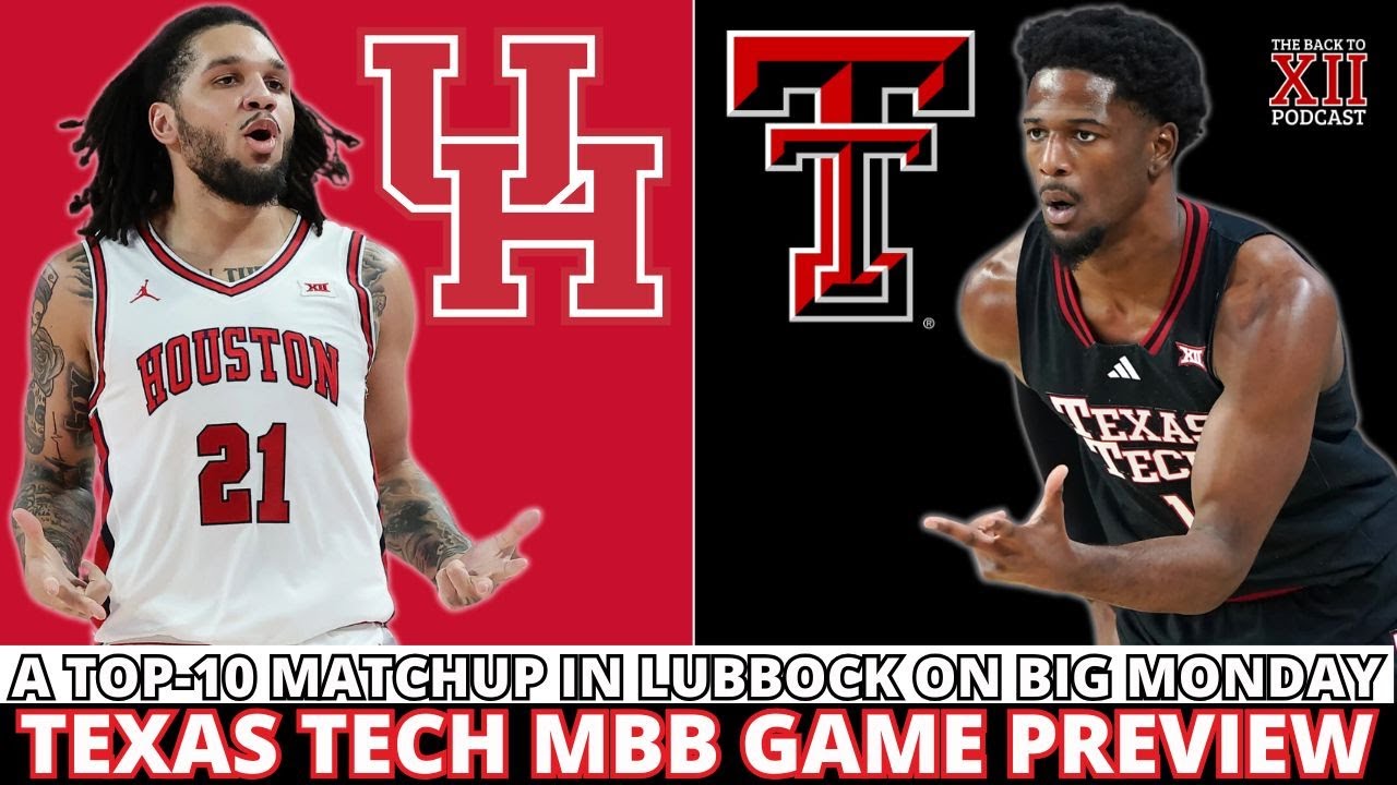 #10 Texas Tech Game Preview: vs. #4 Houston - YouTube