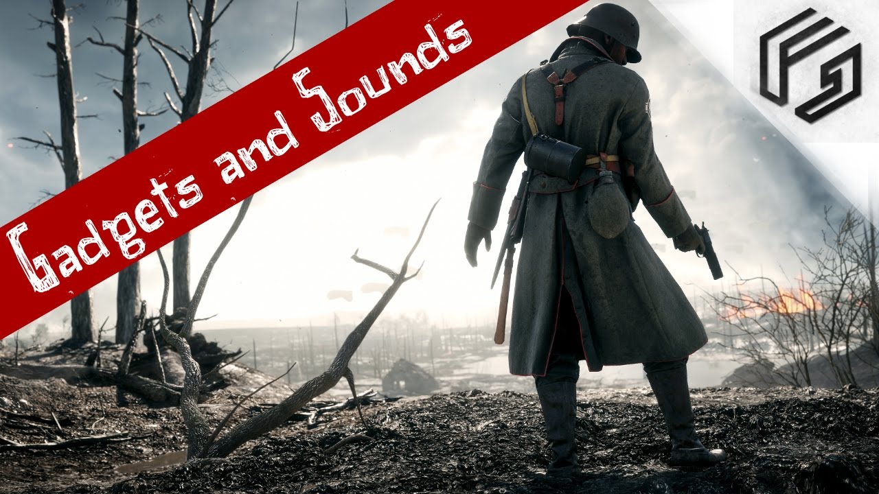 »BATTLEFIELD 1 SOUNDS« All Gadgets + Sounds [BF1 Beta] - YouTube