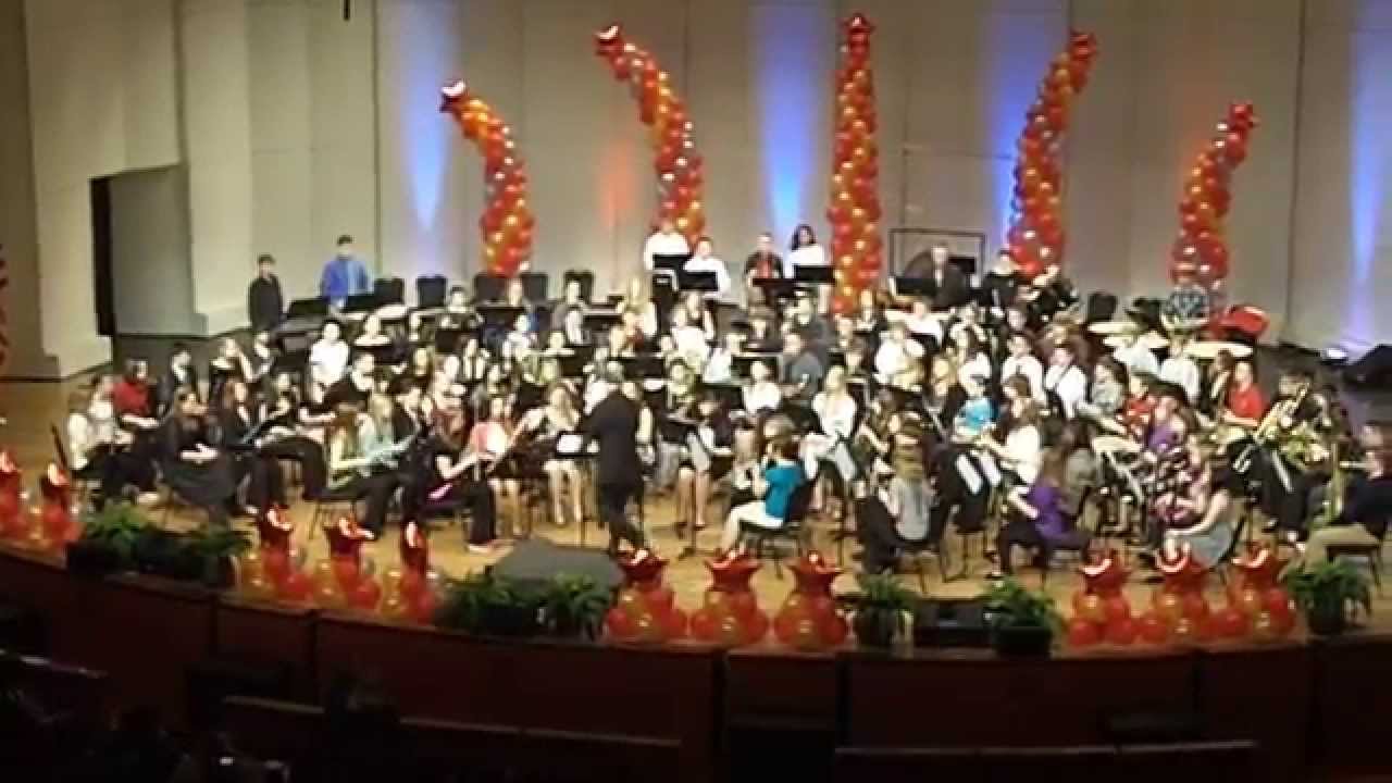 Madison County Middle School Honor Band 2013 - YouTube