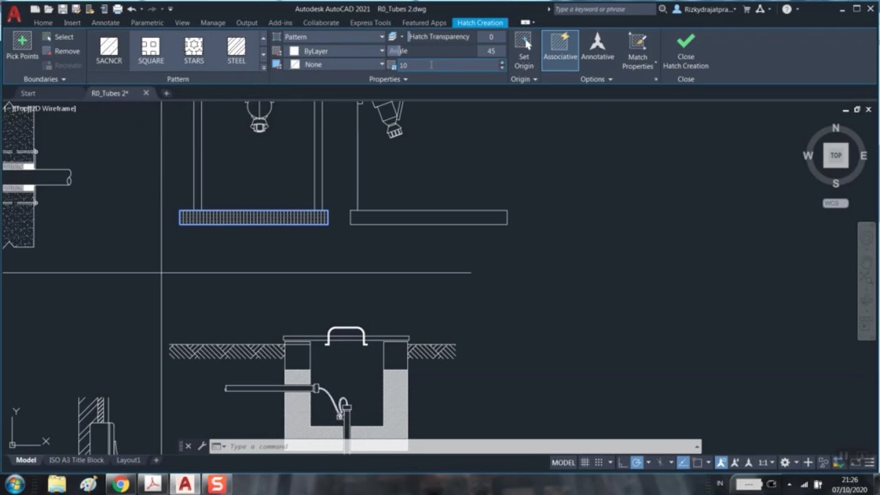 Membuat Gambar Detail Panel Elektrikal dengan Autocad 2021 Bag. 2 End ...