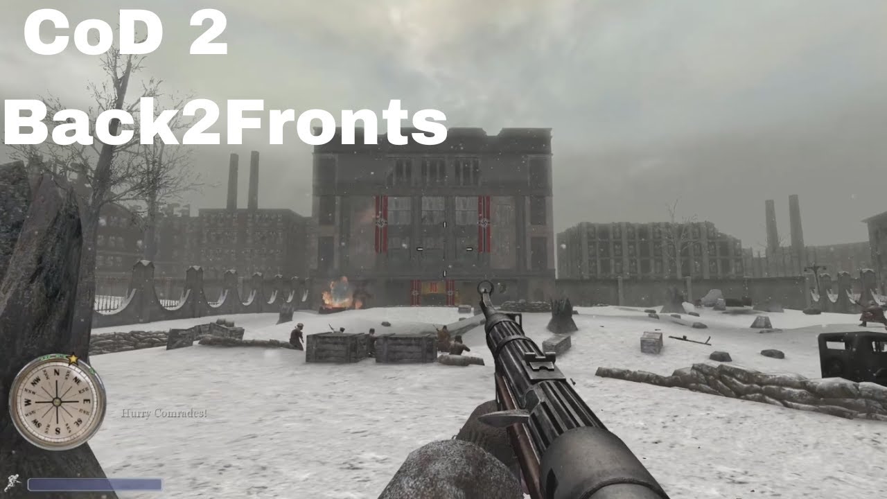 Call of Duty 2: Back2Fronts Mod - Veteran Difficulty - Mission 2 ...
