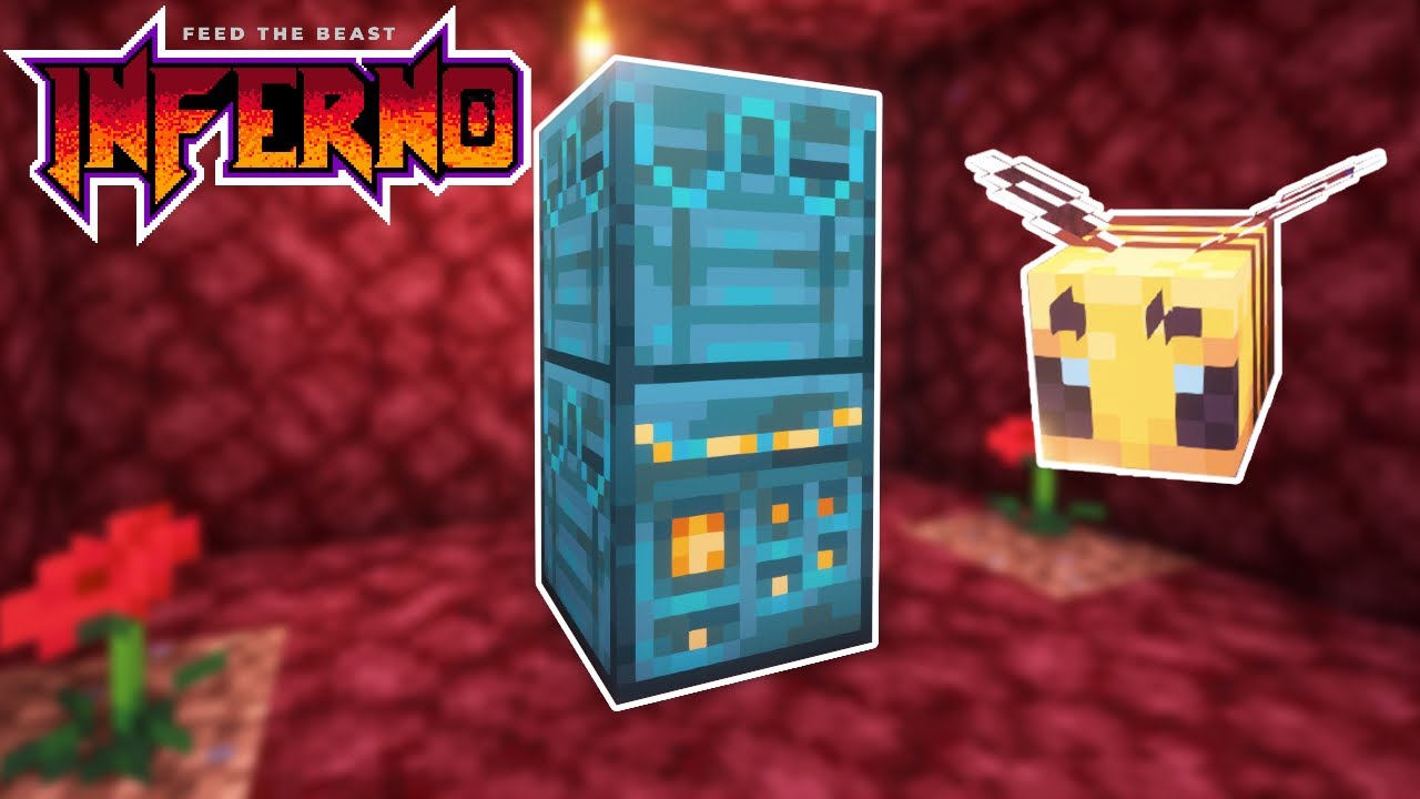 INICIANDO COM AS ABELHAS E MINERADOR AUTOMÁTICO!!! FTB Inferno #05 ...