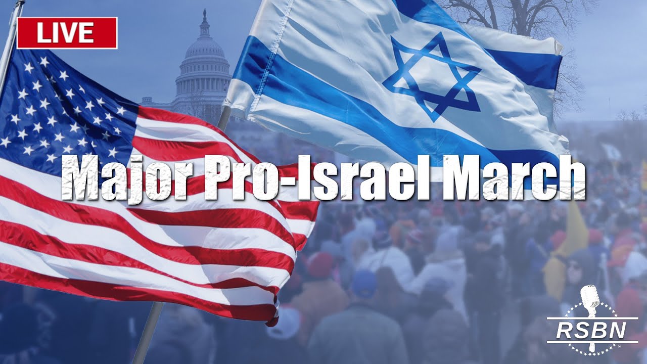 LIVE: Americans Gather for Major Pro-Israel March in D.C. - 11/14/23 ...