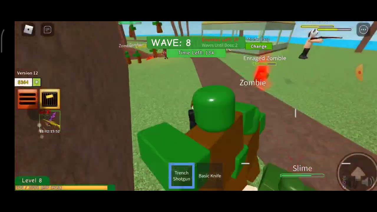 PLAYING ROBLOX AGAIN!!, AND CHALLENGE CAN I LOSE AT A TANK ZOMBIE ...