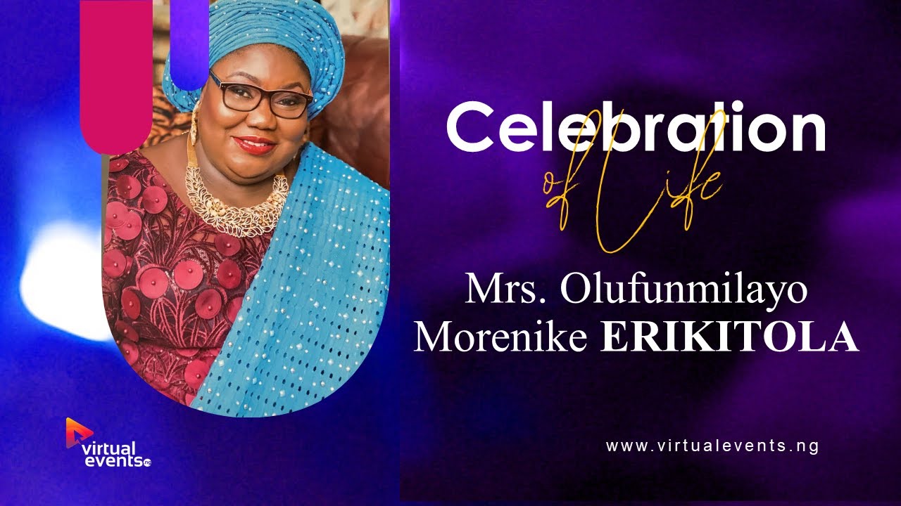 Wake Keeping Service for Mrs Olufunmilayo Morenike Erikitola - YouTube