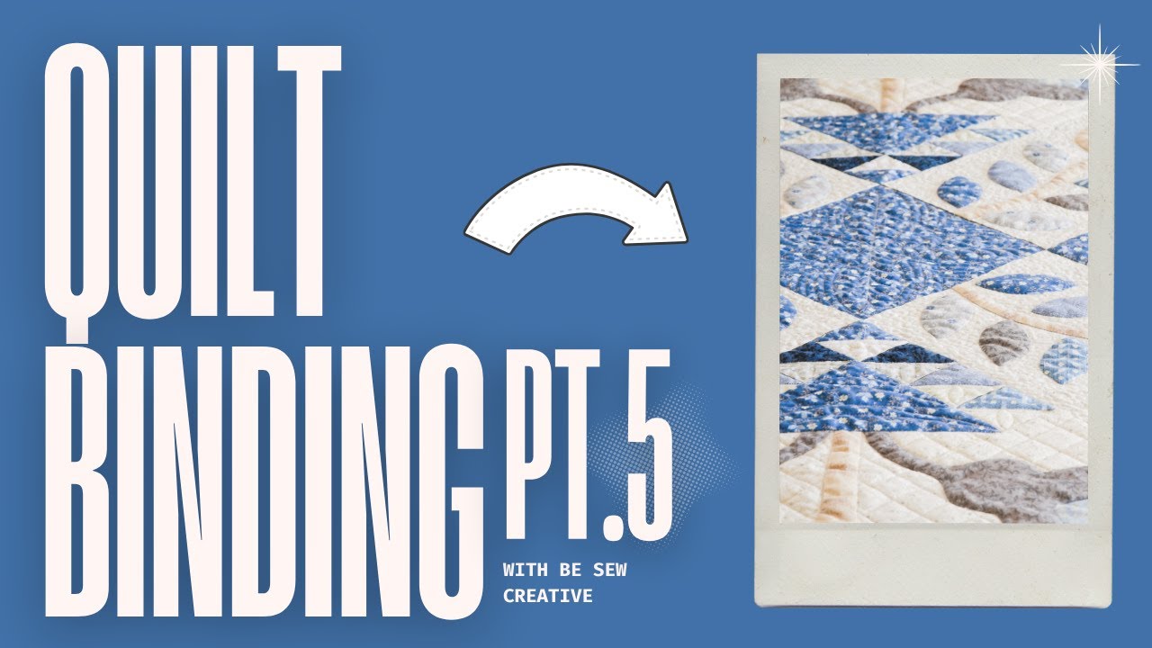 Quilt Binding Part 5 Connecting Loose Ends - YouTube