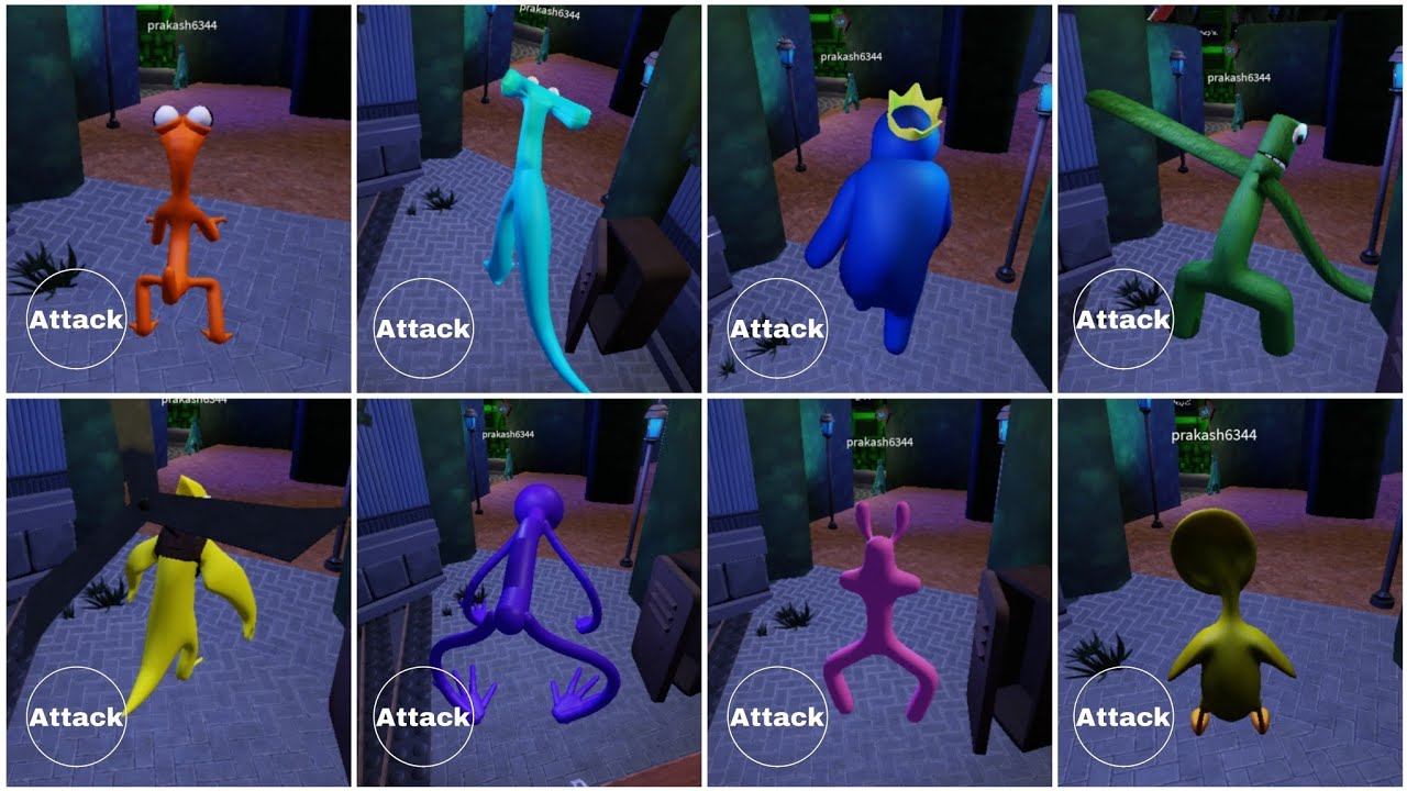 rainbow friends chapter 2 l accurate roleplay "run green monster " l ...