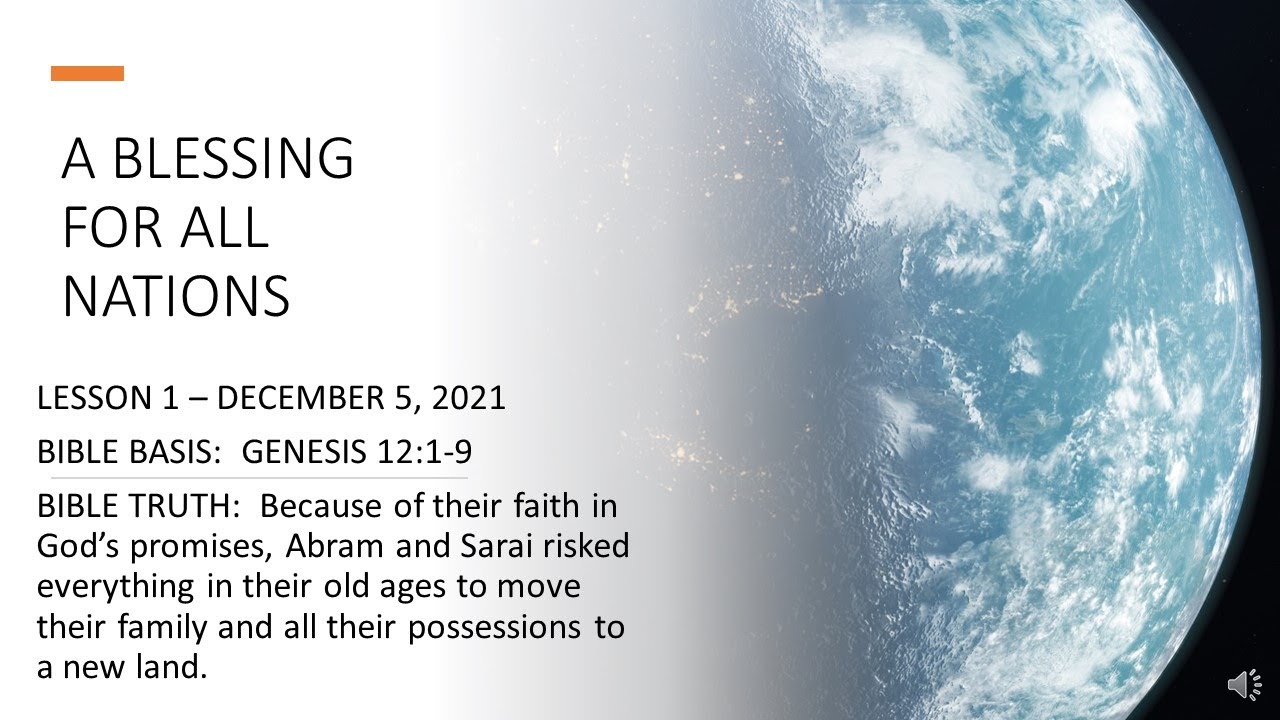 A BLESSING FOR ALL NATIONS - YouTube