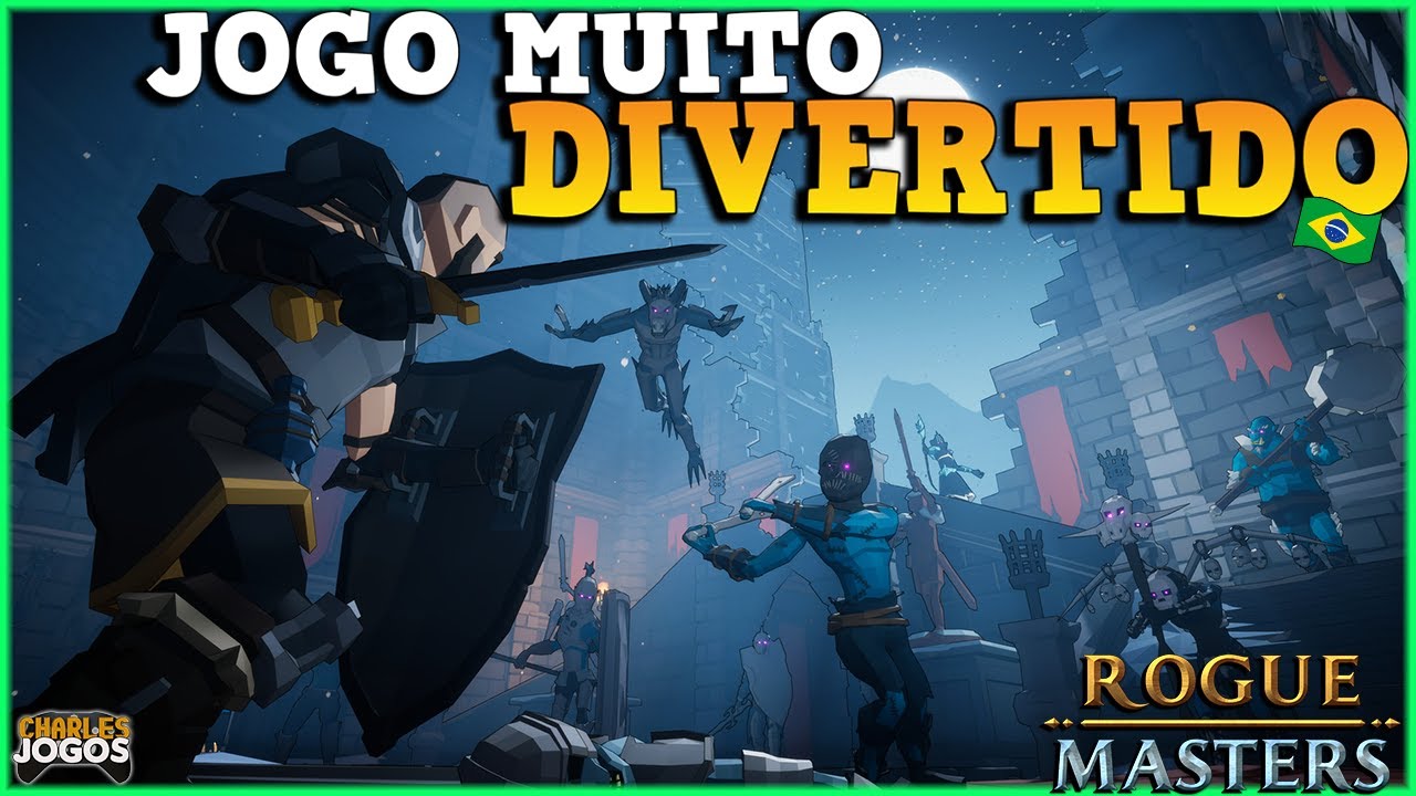 NOVO JOGO BRASILEIRO MUITO DIVERTIDO!!! ROGUE MASTERS | PRIMEIRAS ...