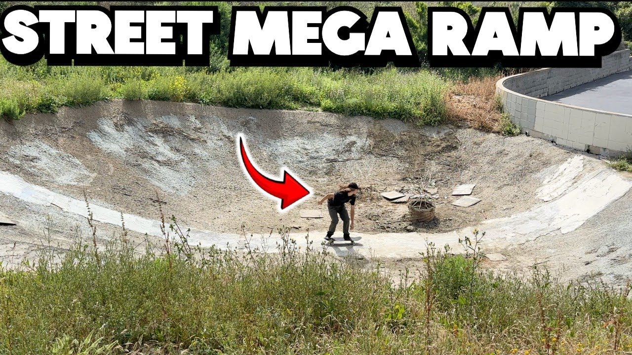 The D.I.Y Mega Ramp In The Streets - YouTube