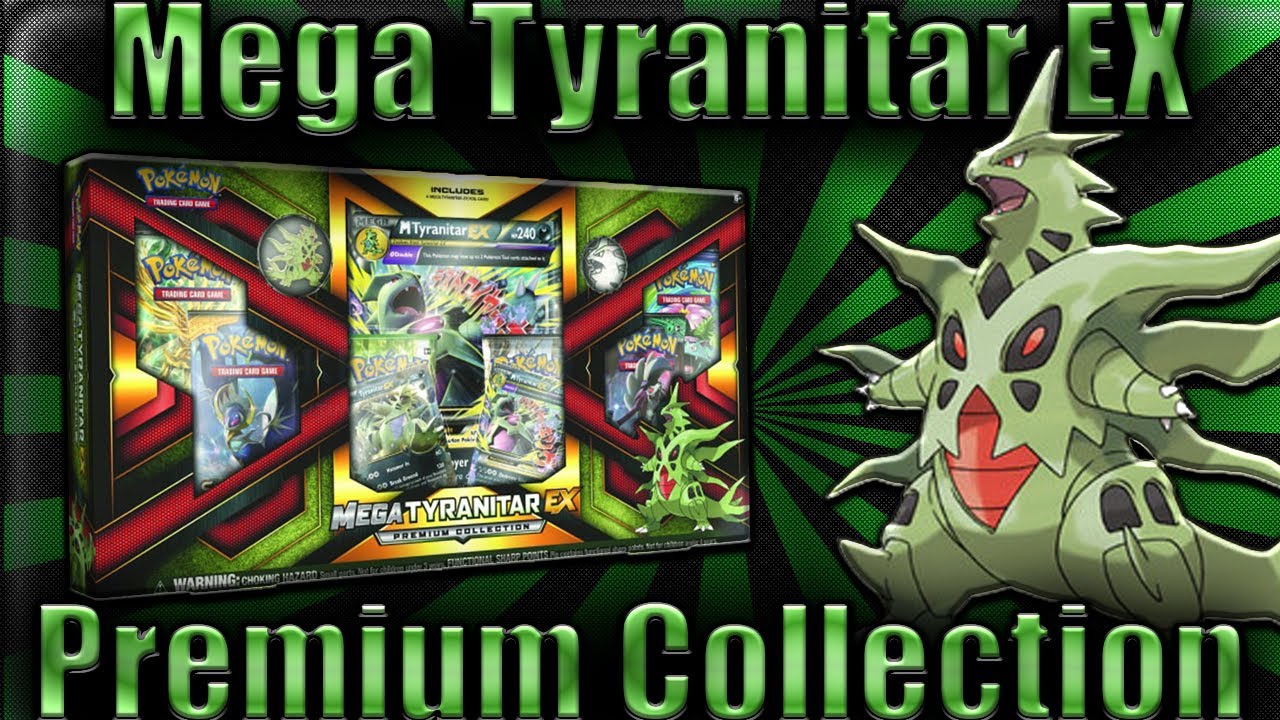 Opening Mega Tyranitar EX Premium Collection Box! (PokePulls # 107 ...
