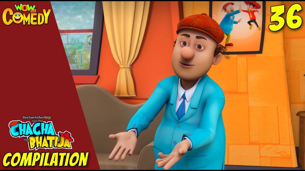 Chacha Bhatija Cartoon in Hindi | New Compilation - 36 | New Cartoons ...