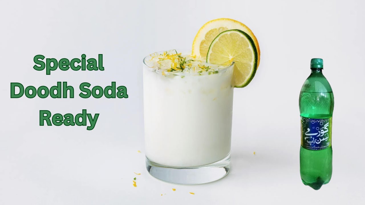 Special Doodh Soda Recipe | How to make Milk Soda at home - YouTube