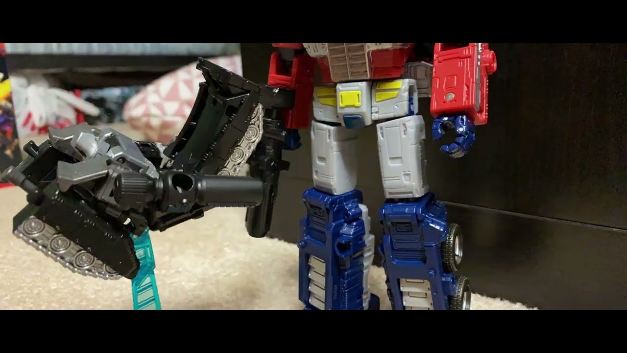 Transformers Stop Motion Skit Size Part One - YouTube