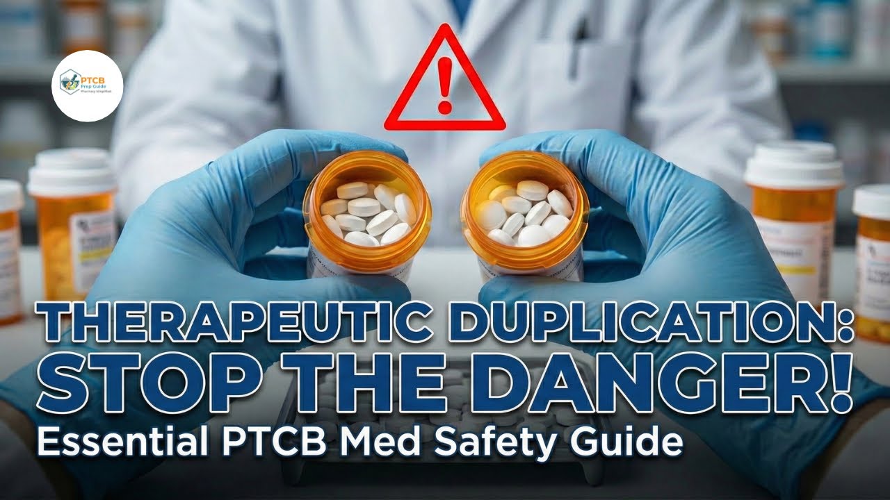 Therapeutic Duplication Explained for PTCB | High Yield Medication ...