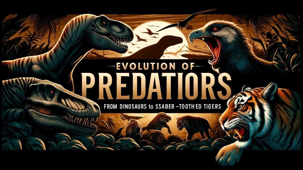 Evolution of Predators: From Dinosaurs to Saber-Toothed Tigers - YouTube