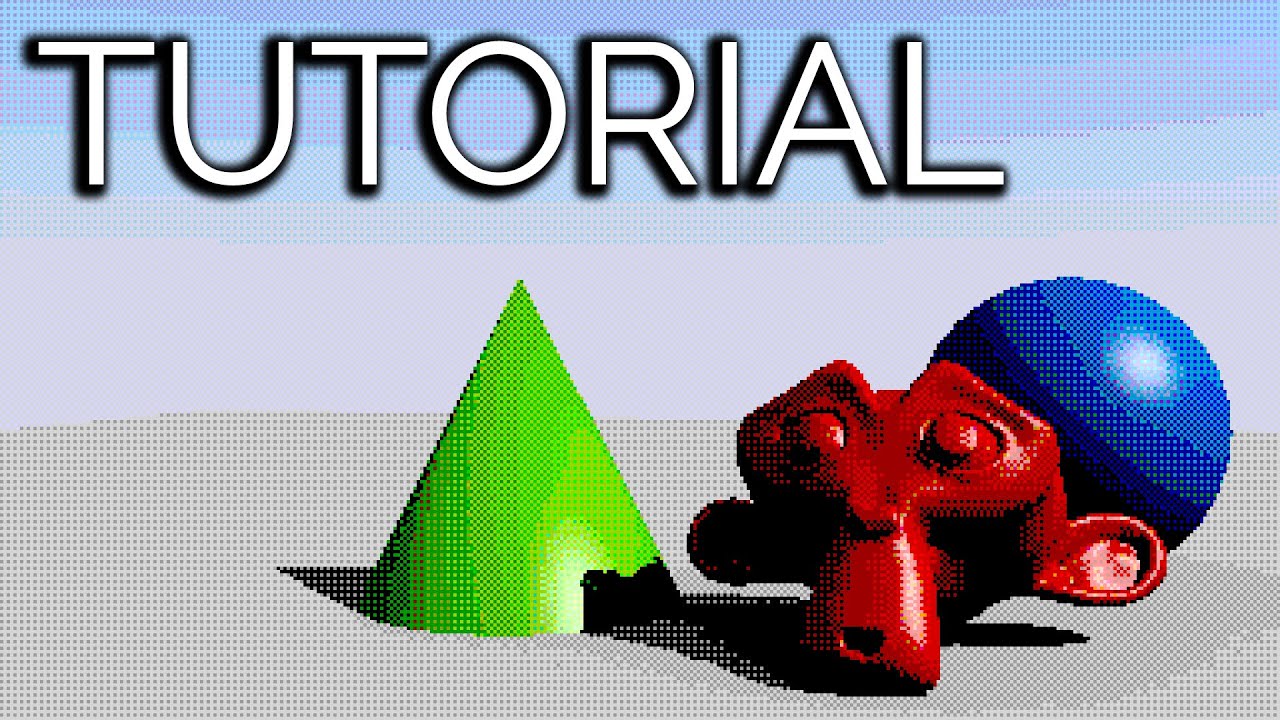 Tutorial: Reduced Colour Palette! (Blender 2.76) - YouTube