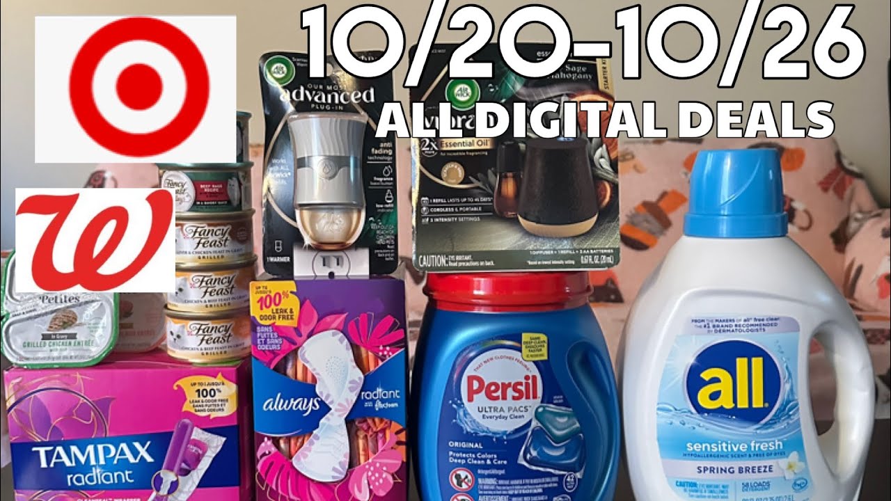 Walgreens and Target midweek Haul || 10/20-10/26 - YouTube