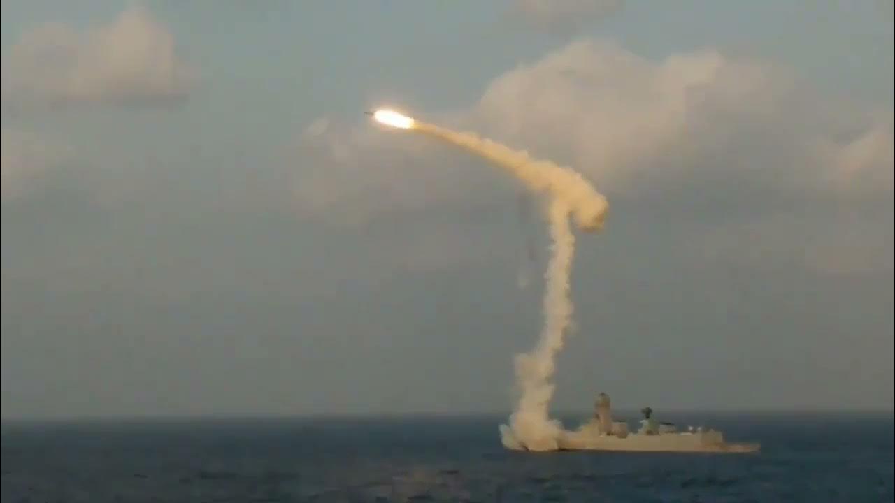 Brahmos launch at ship - YouTube