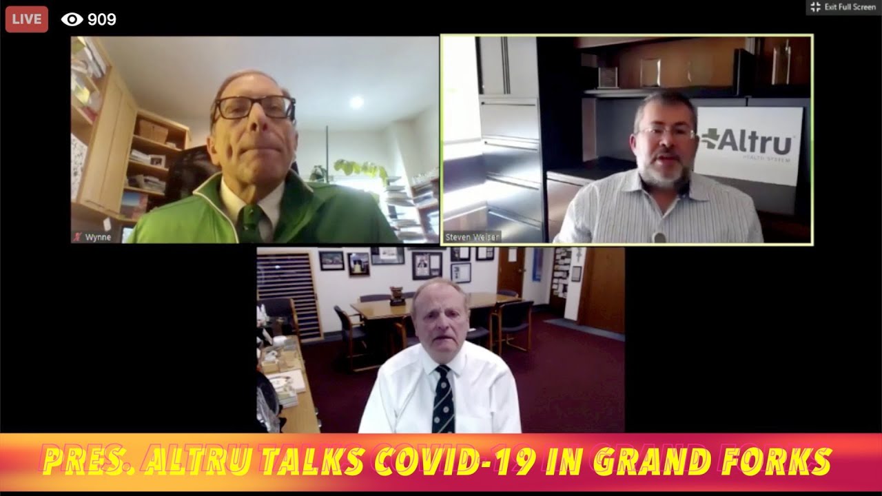 President Of Altru Talks COVID-19 In Grand Forks - YouTube