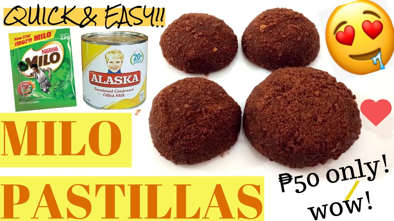 HOMEMADE MILO PASTILLAS [QUICK & EASY] ₱50 Only! Good for Business ...