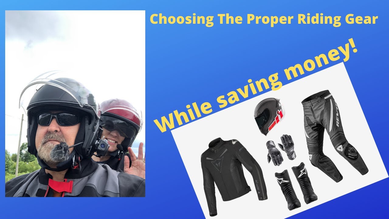 How To Select Proper Motorcycle Clothing - YouTube