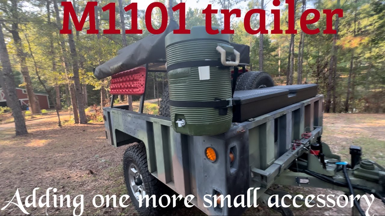 One more add on to the M1101 trailer - YouTube