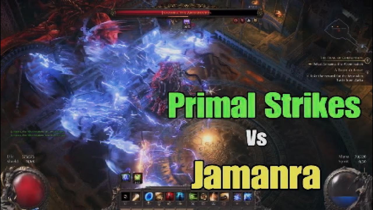 Primal Strikes Ritualist Vs Jamanra the Abomination Path of Exile 2 ...