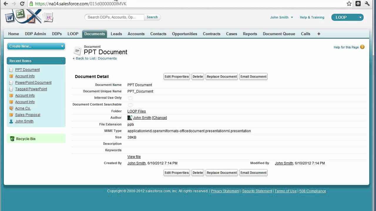 Tagging a PowerPoint Document - YouTube