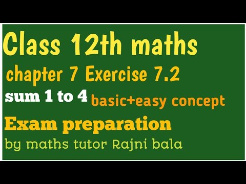 #class 12th maths #integrals#chapter 7 Exercise 7.2#sum 1,2,3,4#cbse ...