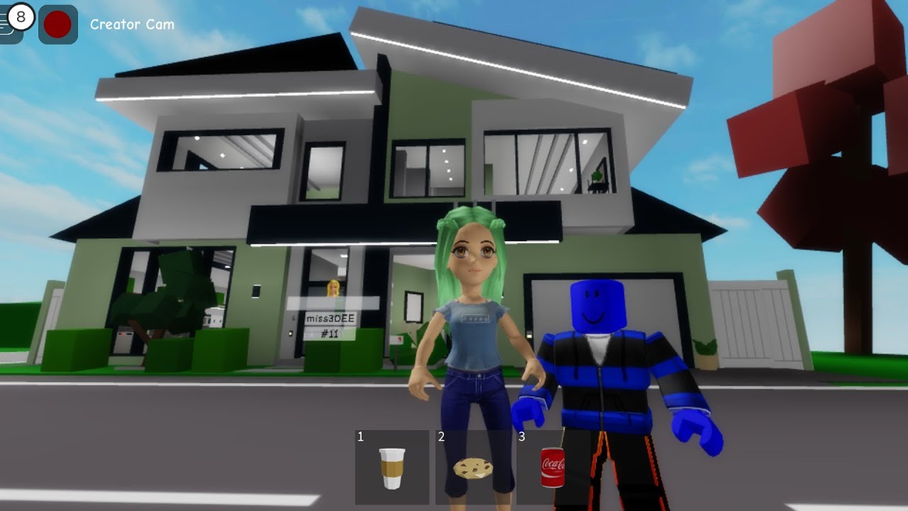 @Roblox Game Play Dance @Club Brooks & House Tour Mommy & Shawn ...