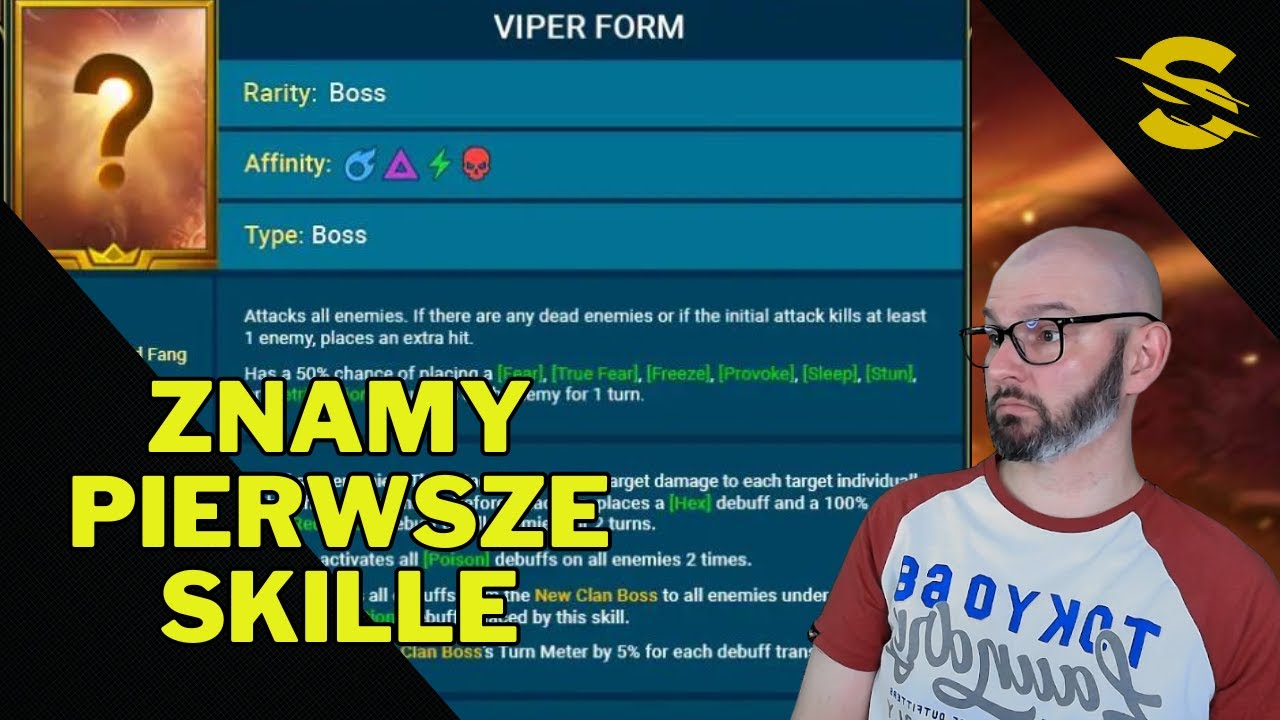 Znamy pierwsze skille nowego Clan Bossa | Raid: Shadow Legends - YouTube