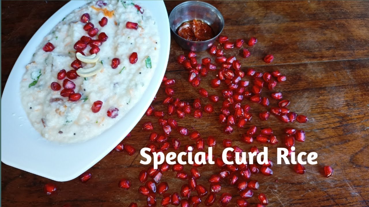 Special Curd Rice - YouTube