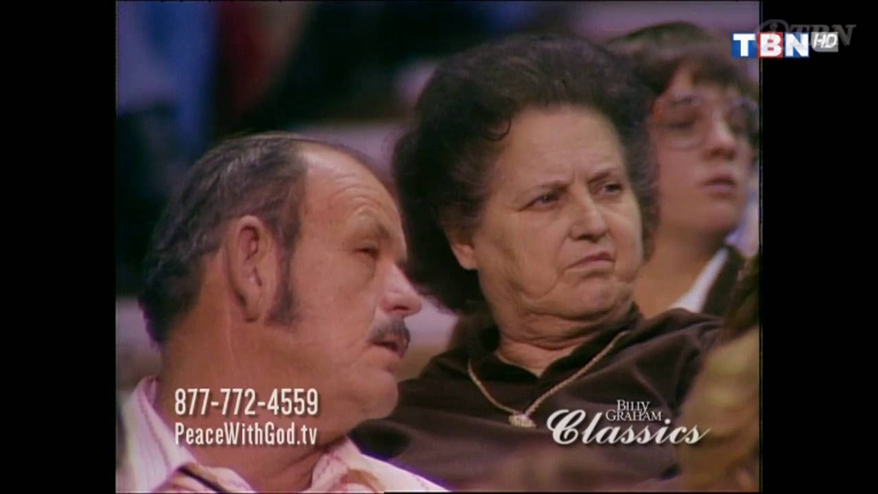 Billy Graham Reno NV 1980 - YouTube