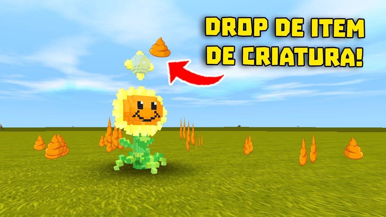 Como gerar DROP ITEM de uma CRIATURA no MINI WORLD! (Plugins | Gatilhos ...