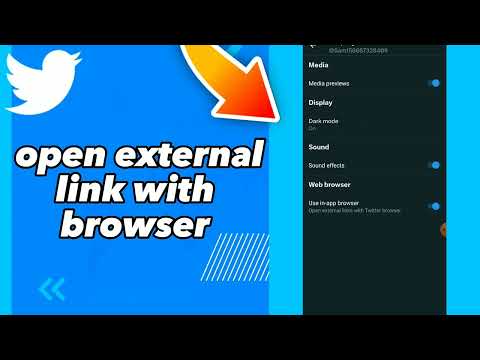 How To Open External Link With Browser On Twitter App 2025