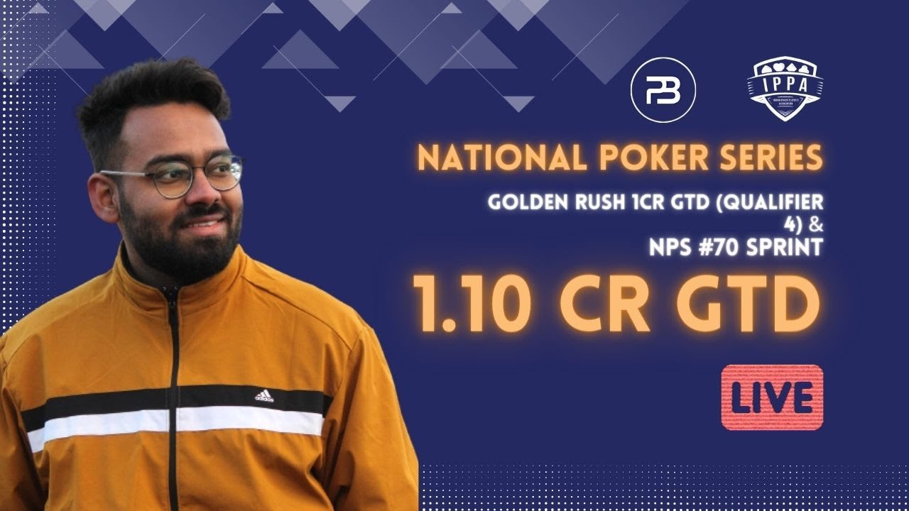 Pokerbaazi || NPS#70 Sprint & Golden Rush, 1.1 Crore GTD || Poker with ...