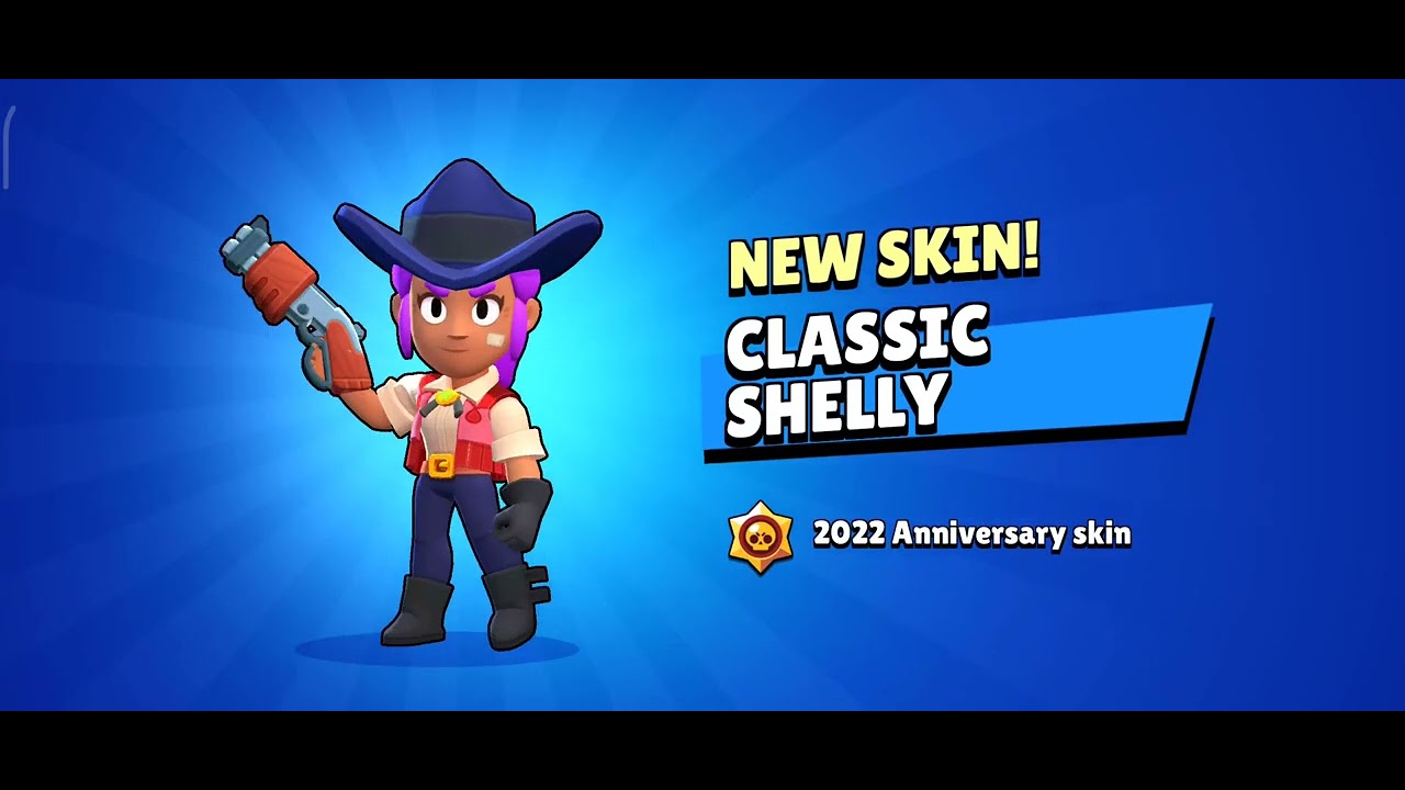 Unlocking Classic Shelly Skin Brawl Stars Youtube