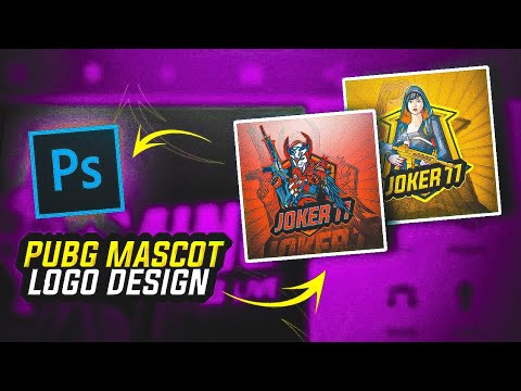 How To Create Pubg Mascot Logo In Mobile || Bilal Graphics - YouTube